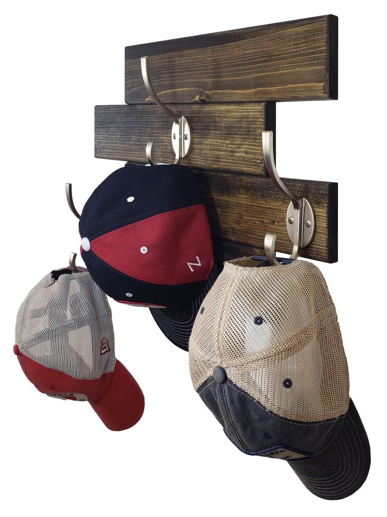 Cabin Wall Mounted Coat Rack 20 Stain Colors Entryway - Etsy