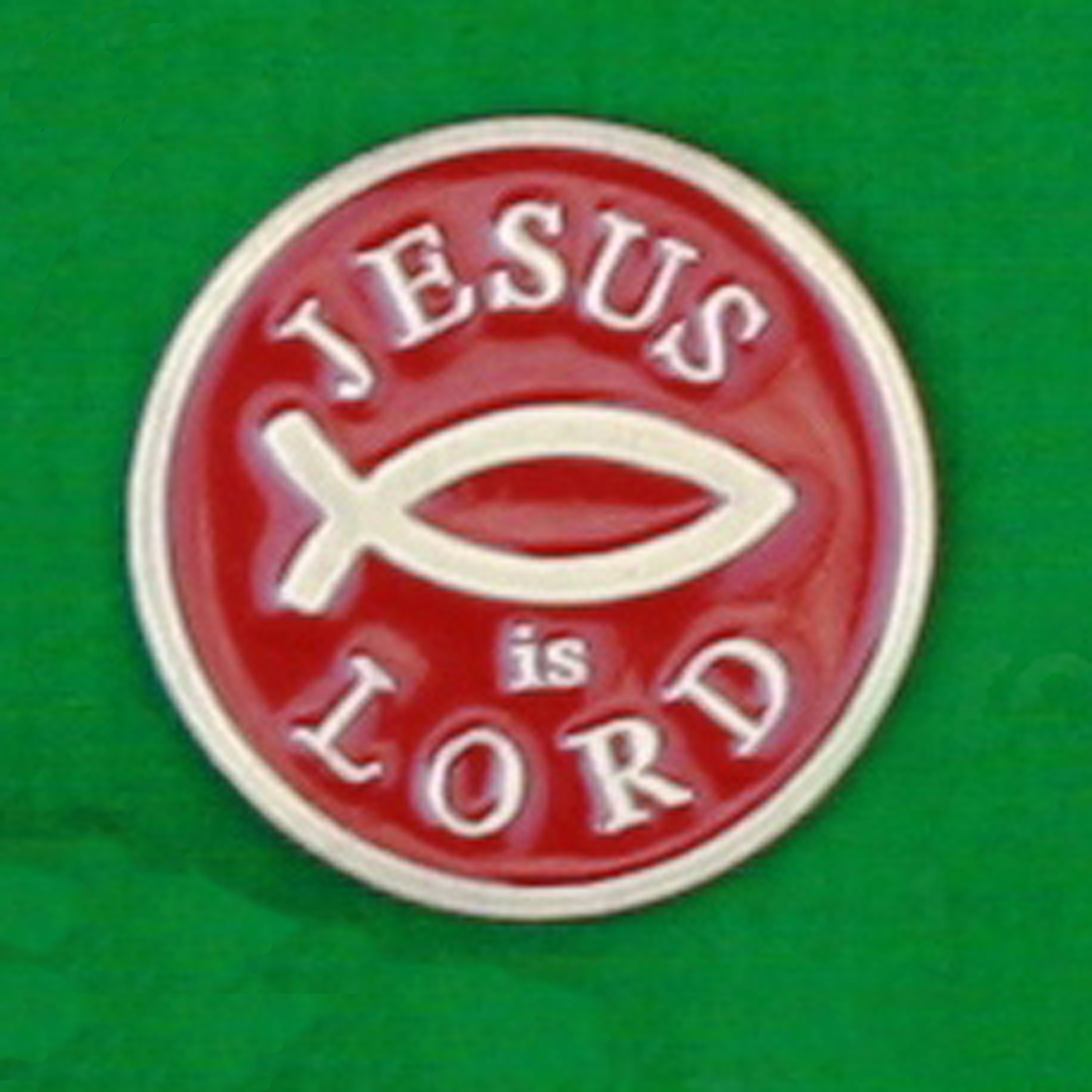 3 Metal - Jesus is Lord Golf Ball Markers - Etsy