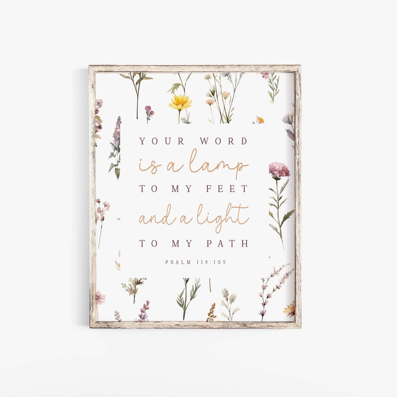 Light Unto My Path - Etsy