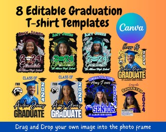 37 Graduation Shirt Template Bundle PNG Sublimation 2025 Graduation ...