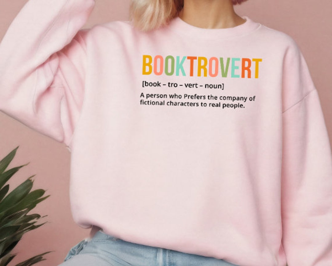 Booktrovert Definition SVG PNG Floral Book Lover Svg Reading Svg Book ...