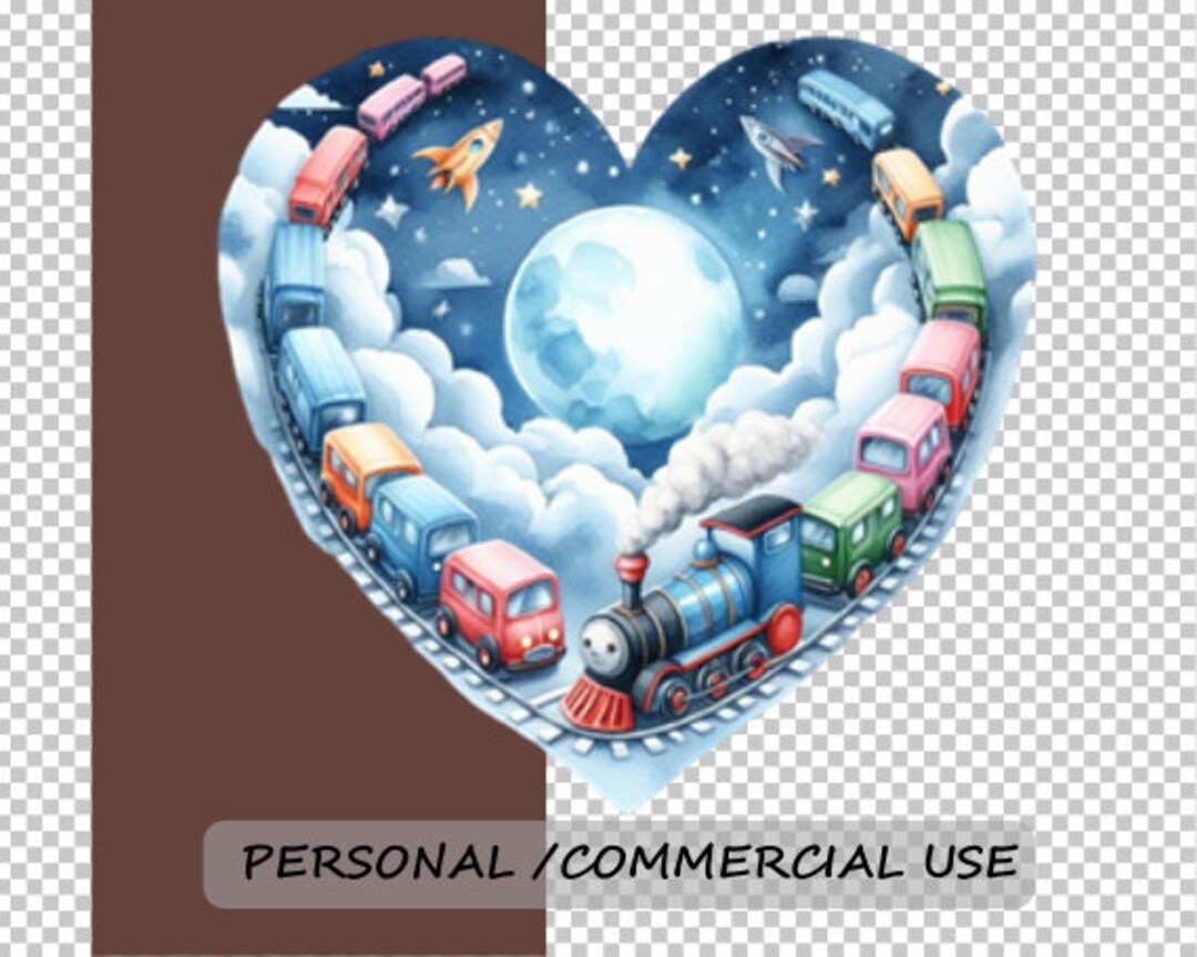 Train Heart SVG, Valentine Dinosaur SVG, Dinosaur SVG, Valentine's Day ...