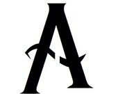 Wizard Font Letter Stencils Made From 4 Ply Mat Board-choose | Etsy