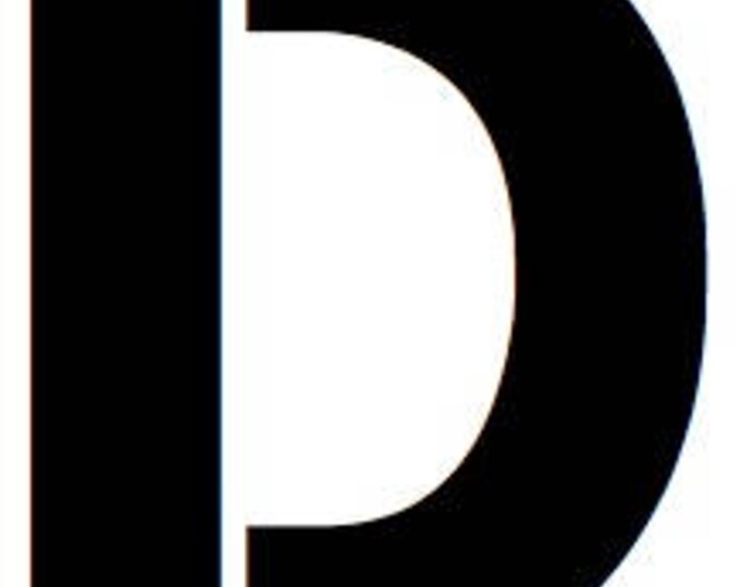 Letter Stencils - Woodburn's Stencil Shop