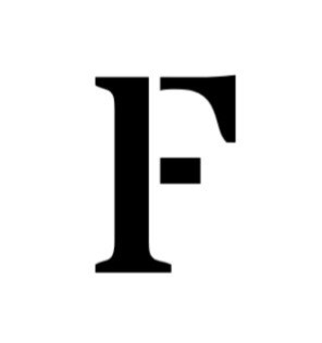 Letter F Stencil Made From 4 Ply Mat Board-stardos Font - Etsy