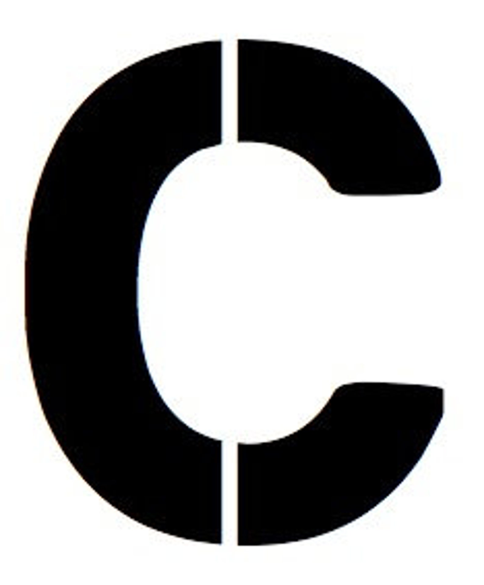 Large Letter Stencils Made From 4 Ply Mat Board-choose Your - Etsy