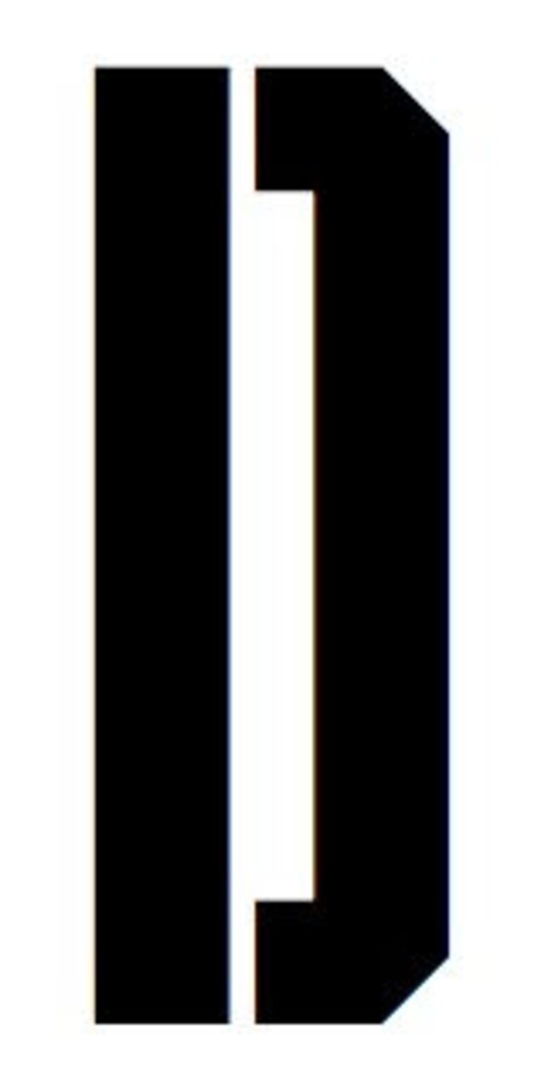 Pack of 3 Army Block Font Letter Stencils Made from 4 Ply Mat | Etsy