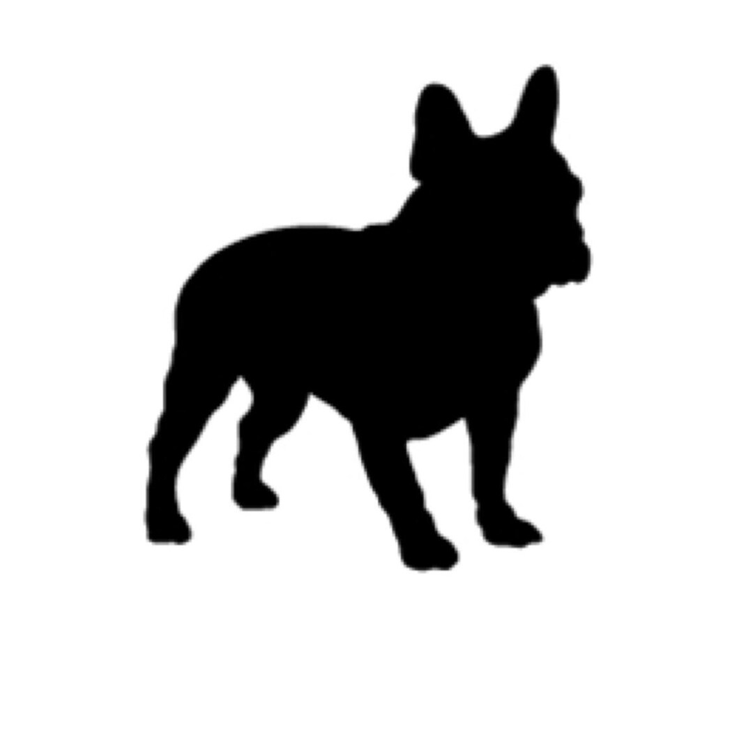 Boston Terrier Stencil Made From 4 Ply Mat Board-choose a Size-from 5x7 ...