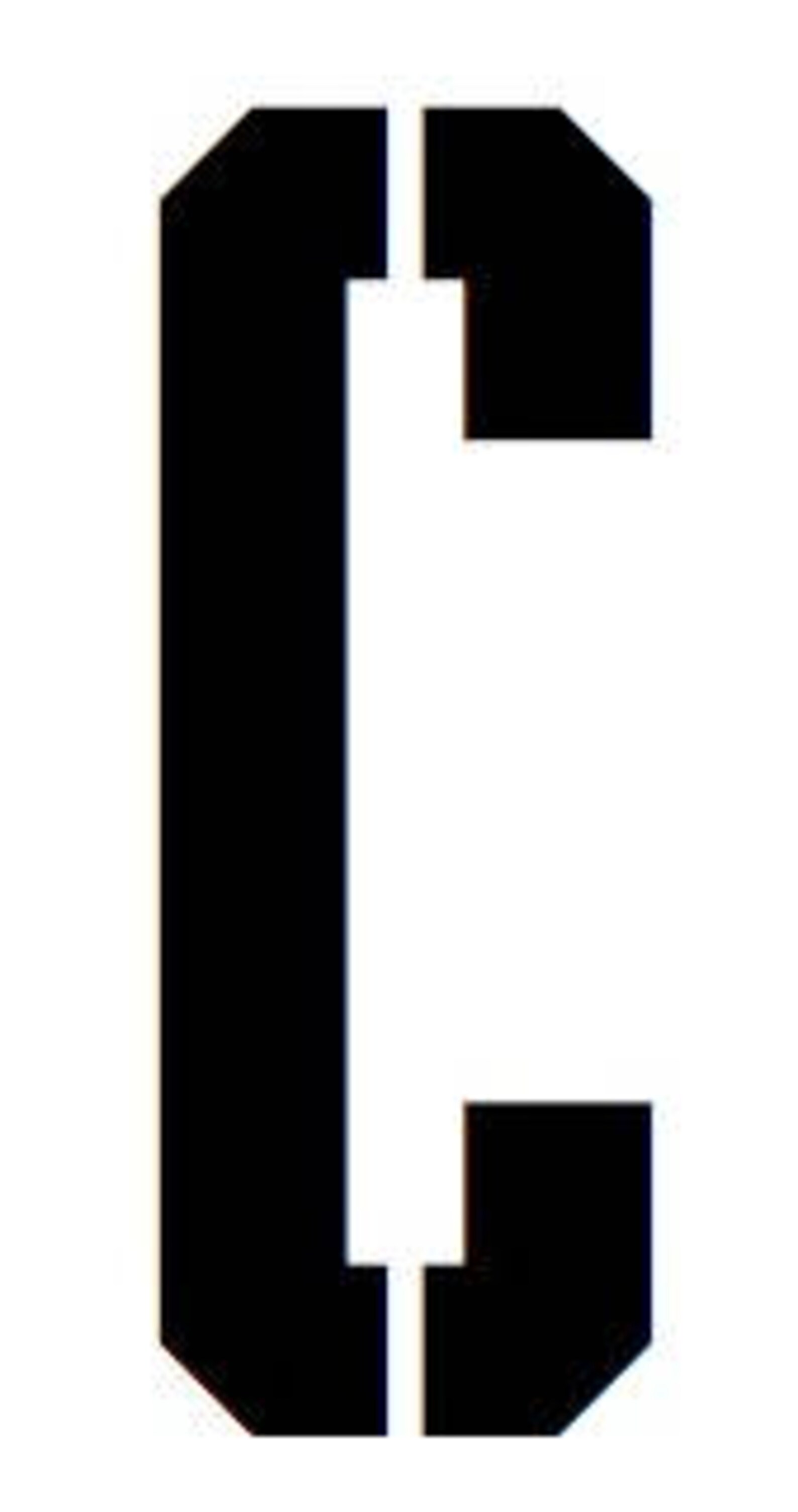 Pack of 26 Army Block Letter Stencils-choose Your Size-full - Etsy