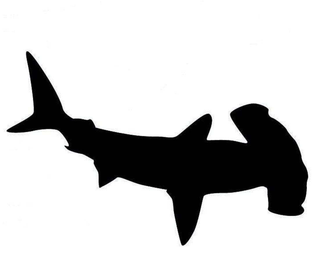 Hammerhead Style 2 Shark Stencil Made From 4 Ply Mat Board-choose a ...