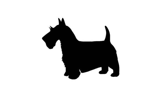 Scotty Dog Stencil Made From 4 Ply Mat Board-choose a - Etsy