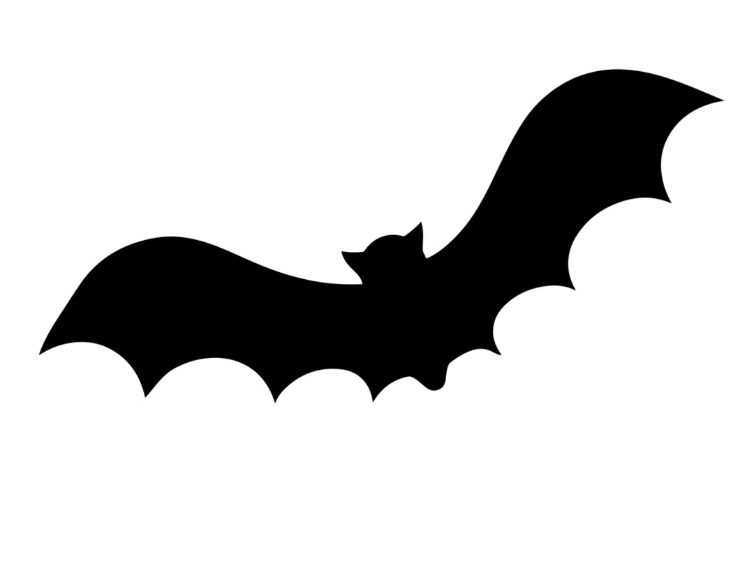 Pack of 3 Halloween Bat Stencils Made From 4 Ply Mat Board, 11x14, 8x10 ...