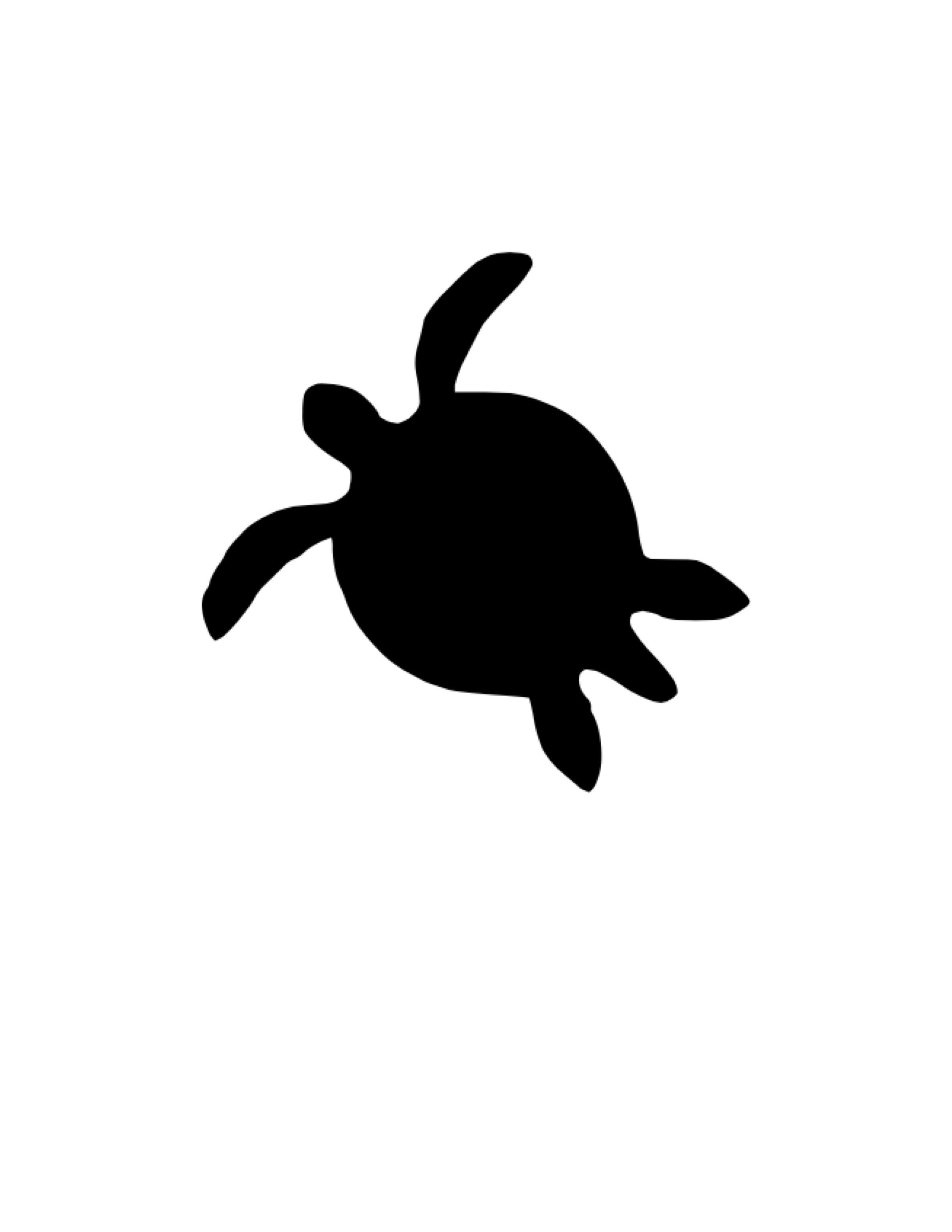 Turtle Stencil Printable