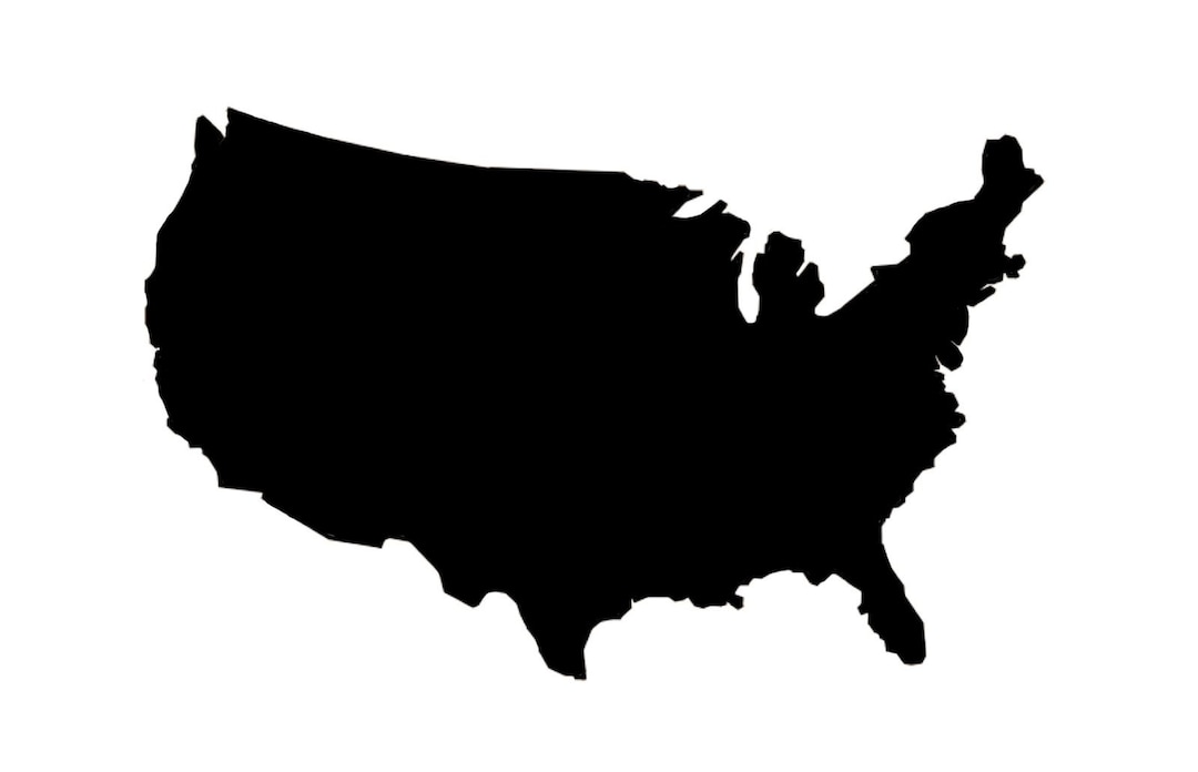 Pack of 3 USA United States Stencils Made From 4 Ply Mat Board, 18x24 ...