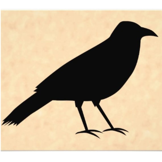 Pack of 3 Primitive Crow Stencils Made From 4 Ply Mat Board - Etsy