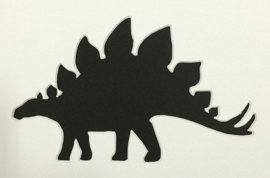 Stegasaurus Stencil Made From 4 Ply Mat Board-choose a Size-from 5x7 to ...