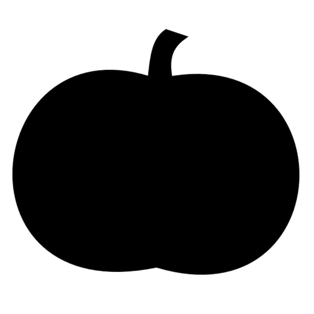 Pumpkin Stencil Made From 4 Ply Mat Board - Etsy