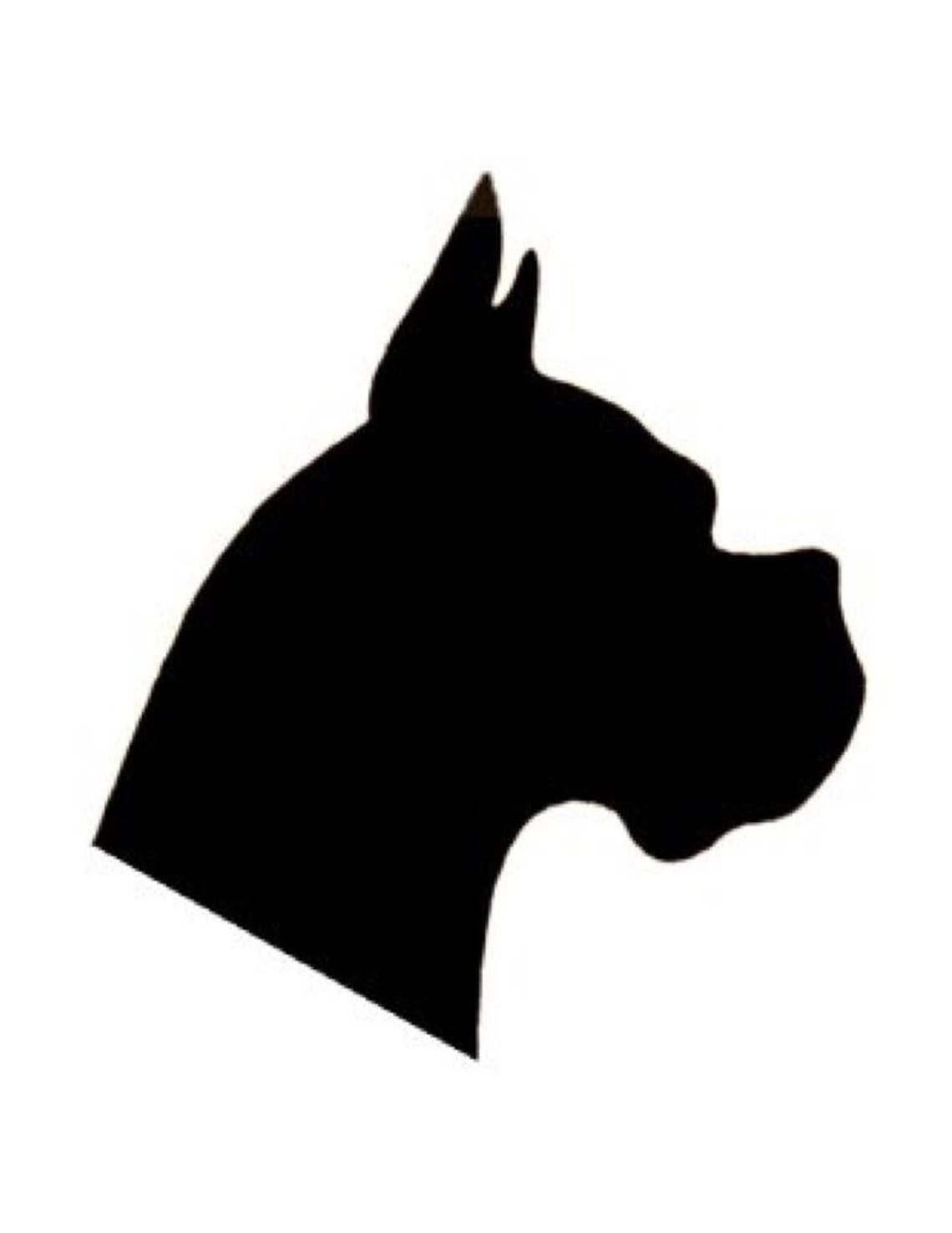 Pack of 3 Boxer Dog Stencils Made From 4 Ply Mat Board 16x20 - Etsy