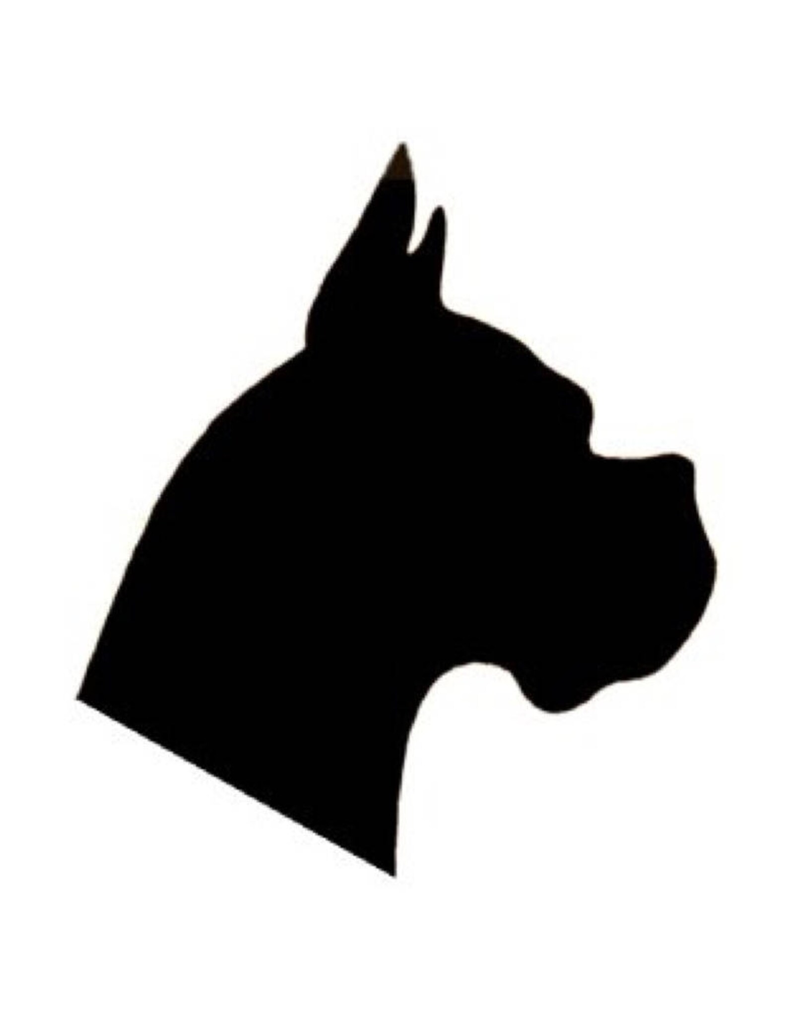 Pack of 3 Boxer Dog Stencils Made From 4 Ply Mat Board 16x20, 11x14 ...
