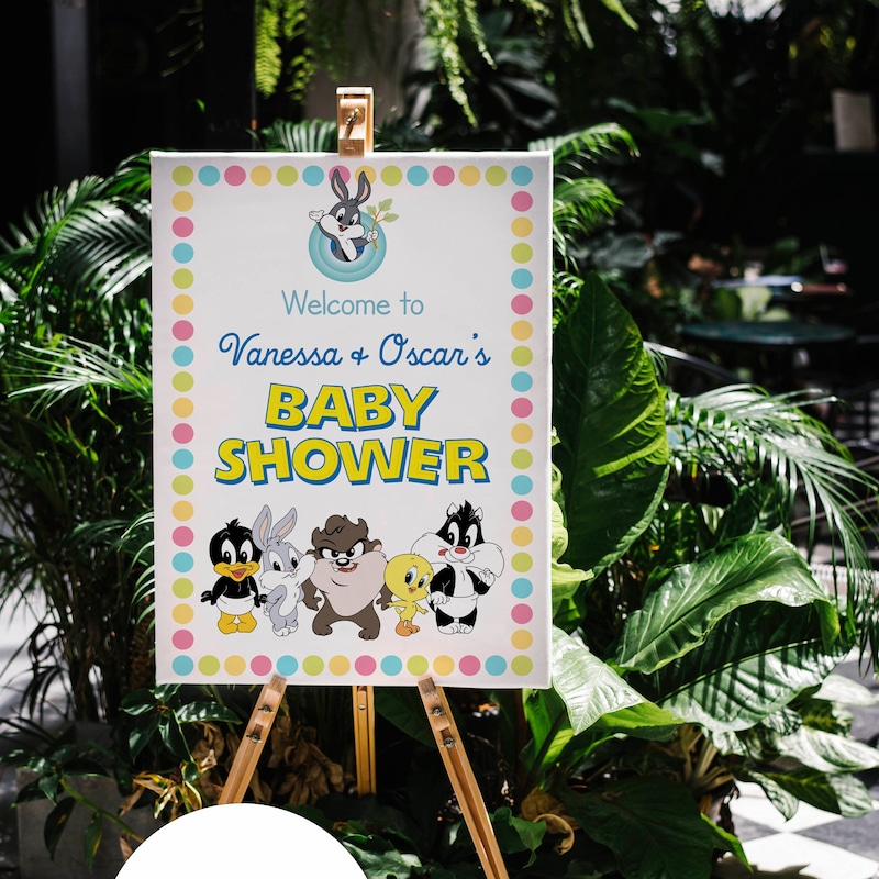Baby Shower Looney Tune Decorations - Etsy