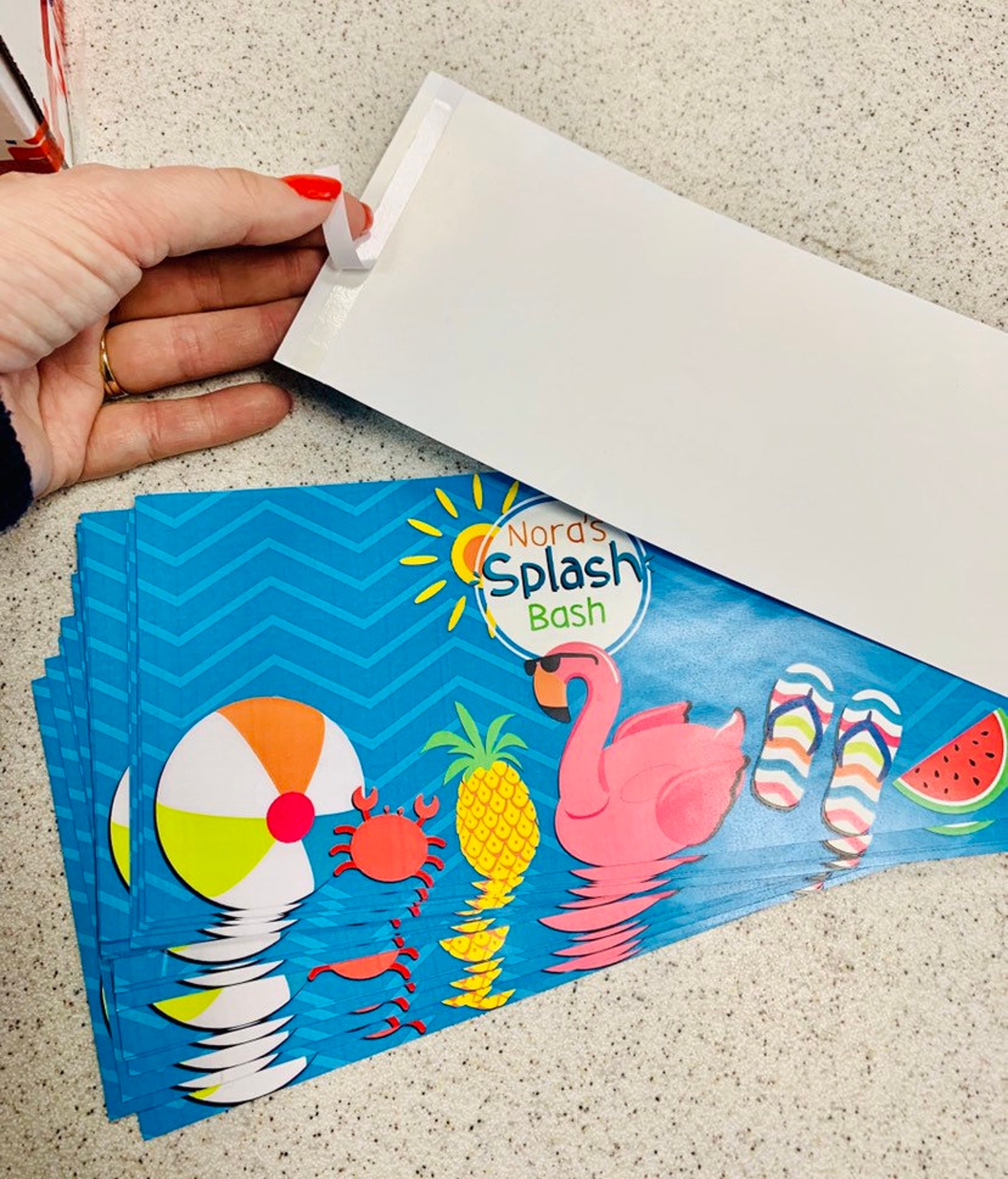 Splash Party Personalized Juice Box Wrappers / Splash Bash | Etsy