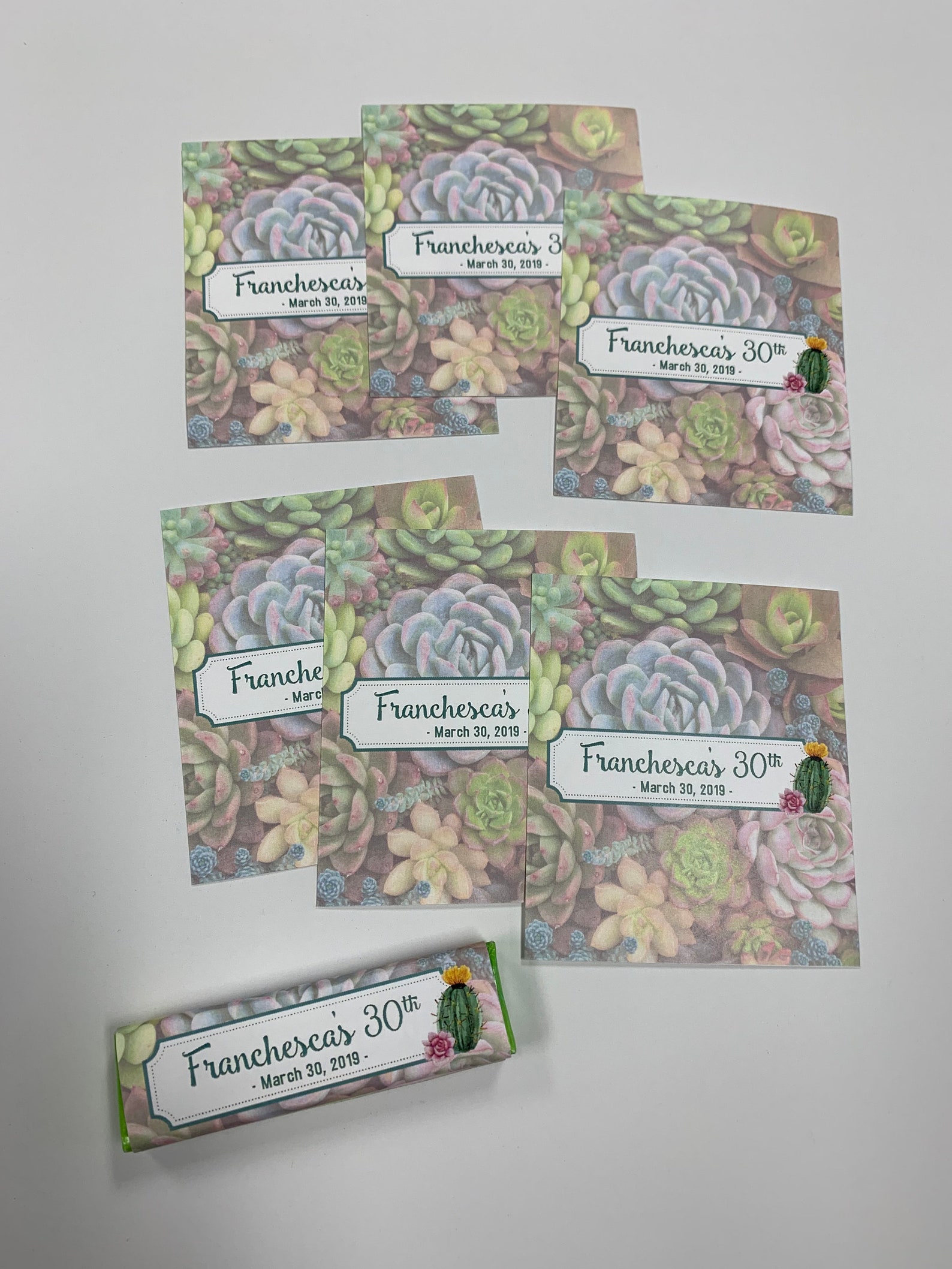 Custom Gum Wrapper | Party Printable Label | Gum Wrappers | Printable ...