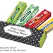 Custom Gum Wrapper | Party Printable Label | Gum Wrappers | Printable ...
