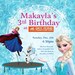 Frozen Jump Party Birthday Invitation- Frozen Trampoline Party- Anna ...