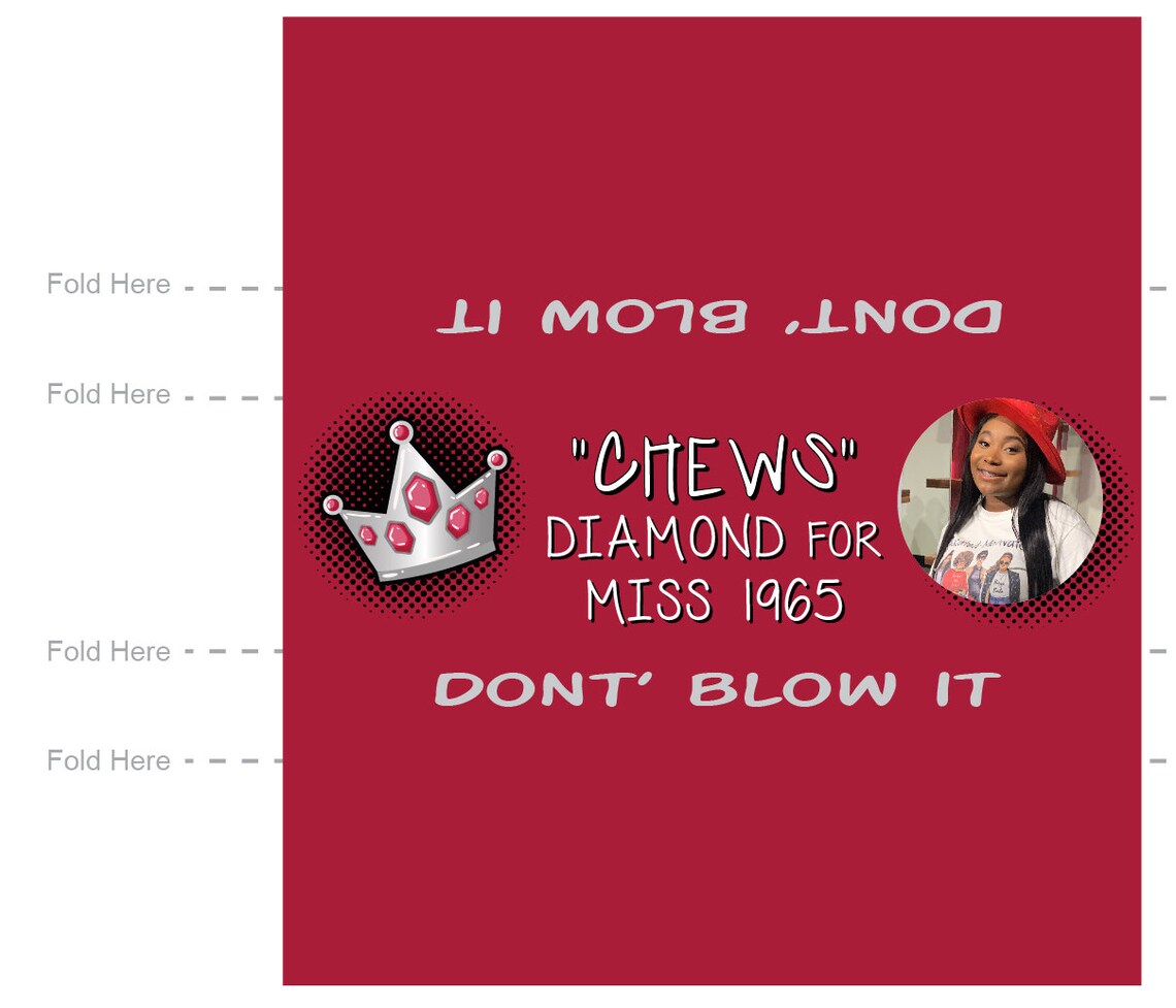 Prom Queen Campaign Hand Out Custom Gum Wrapper Printable - Etsy