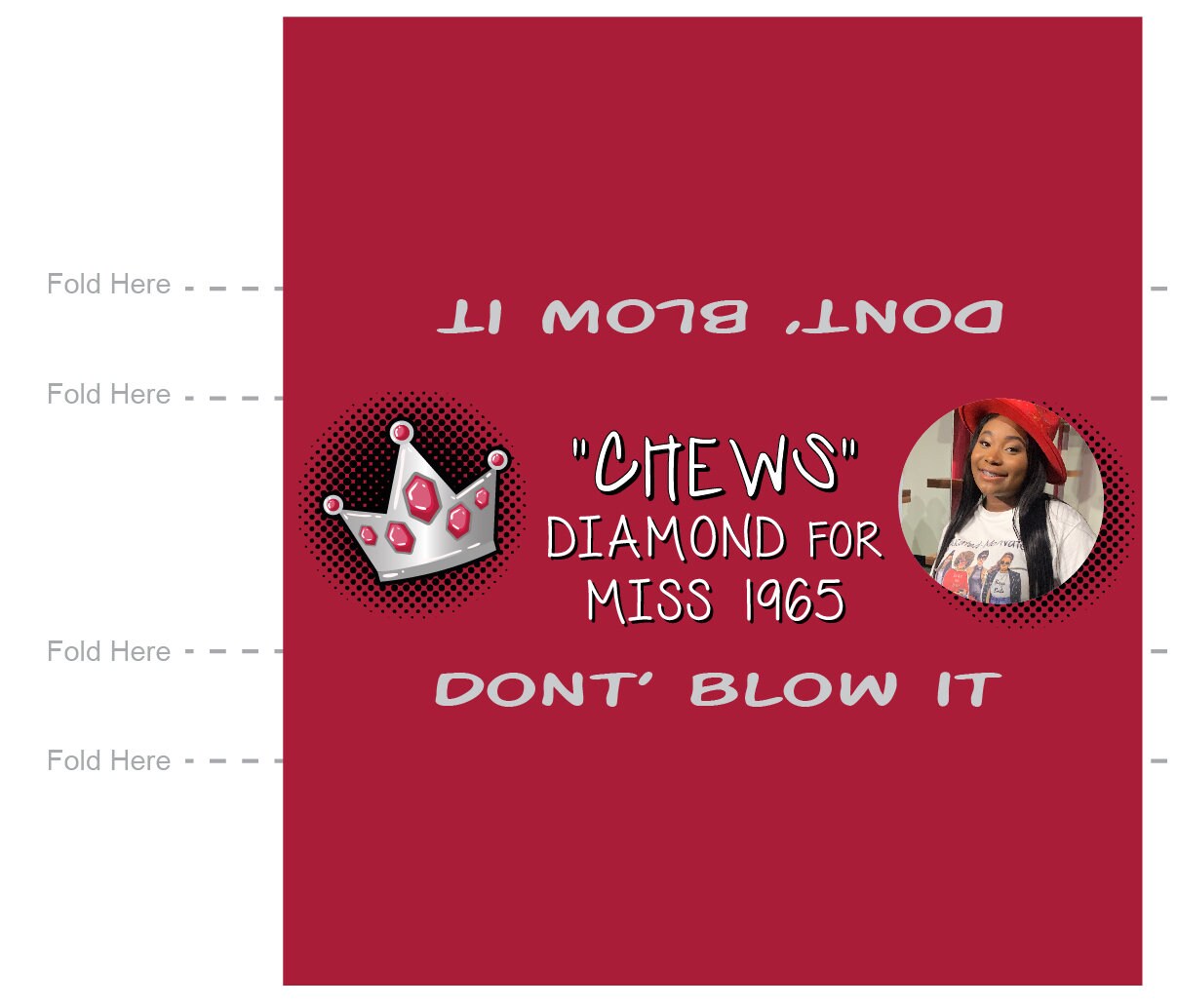 Prom Queen Campaign Hand Out, Custom Gum Wrapper, Printable Bubble Gum ...