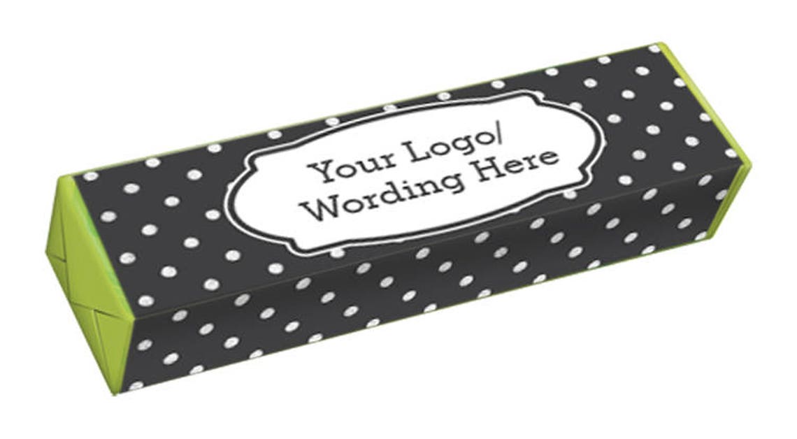 Custom Gum Wrapper Party Printable Label Gum Wrappers - Etsy