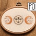 Digital PDF Pattern Moon Phase Hand Embroidery Pattern PDF | Etsy
