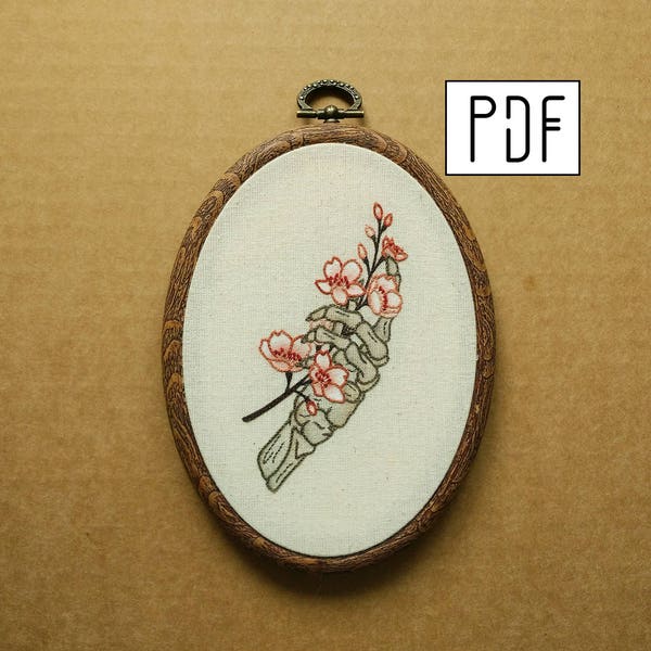 Sakura Embroidery - Etsy