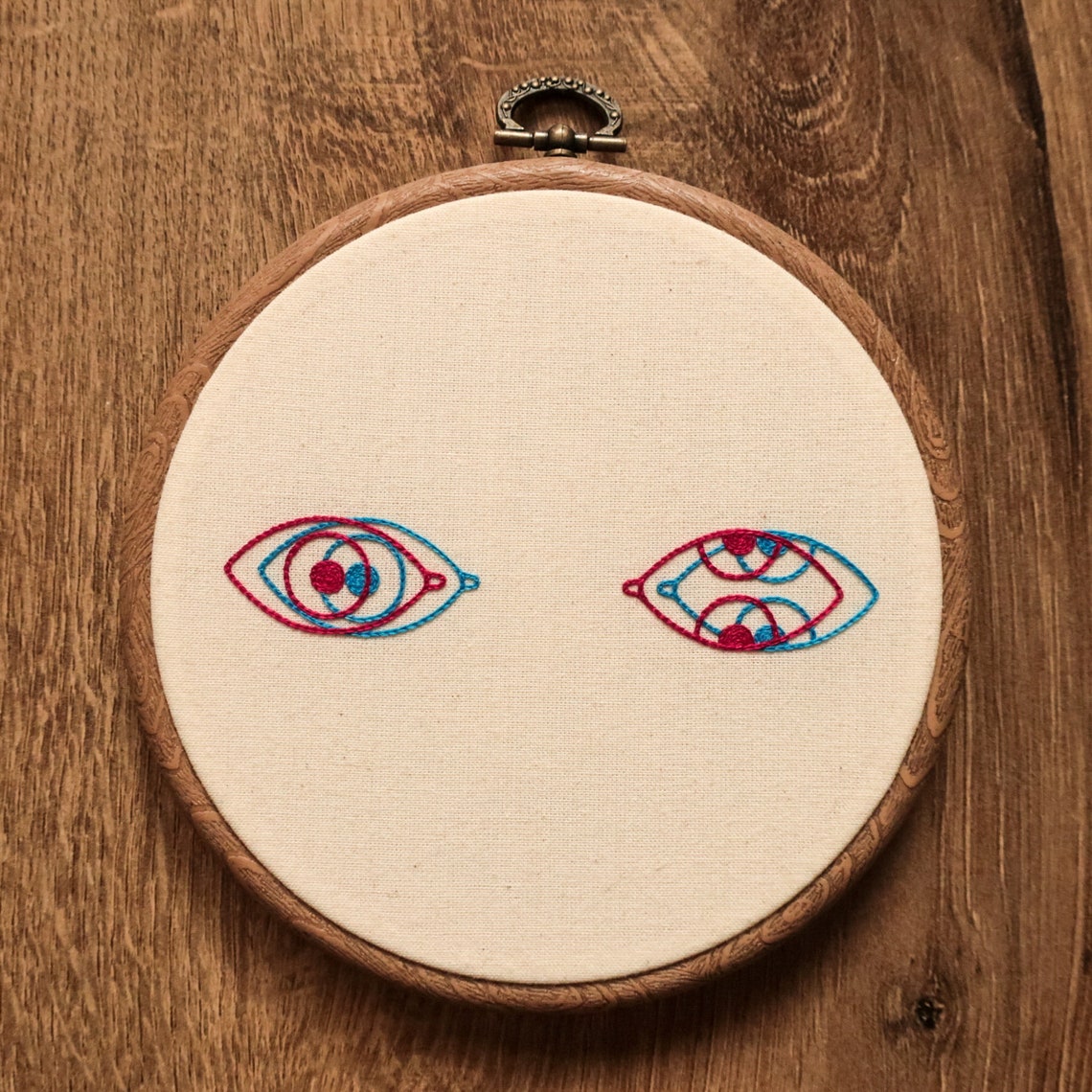 Digital PDF Pattern 3D Eyes Hand Embroidery Pattern PDF - Etsy