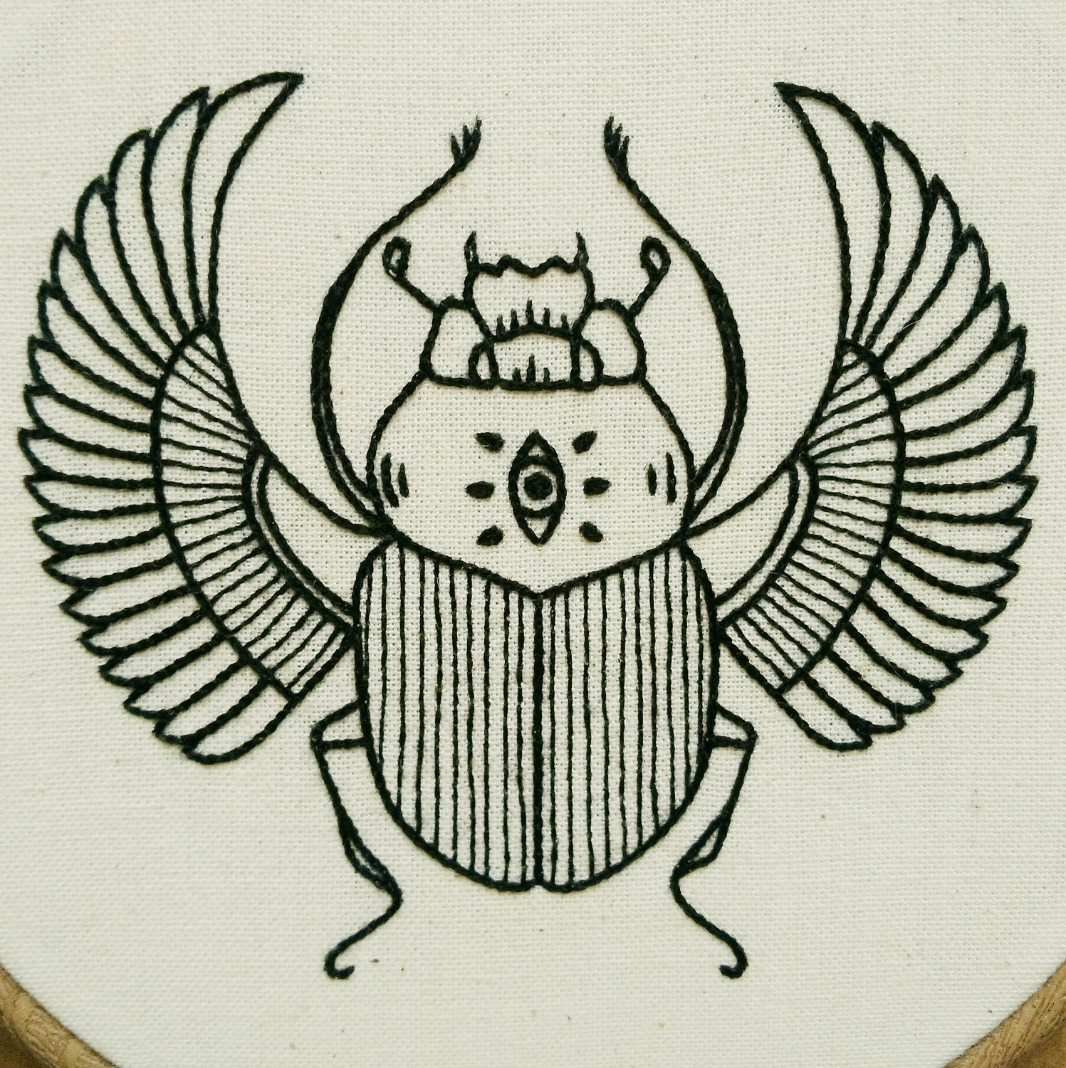 Digital PDF Pattern Scarab Hand Embroidery Pattern PDF | Etsy UK