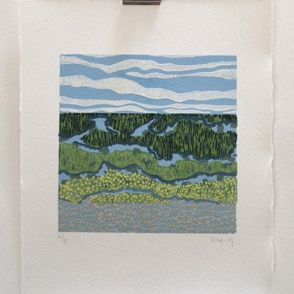 Block Print Art - Etsy