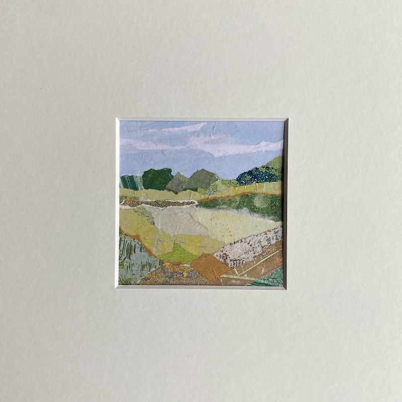 Paper Collage Wall Art - Etsy