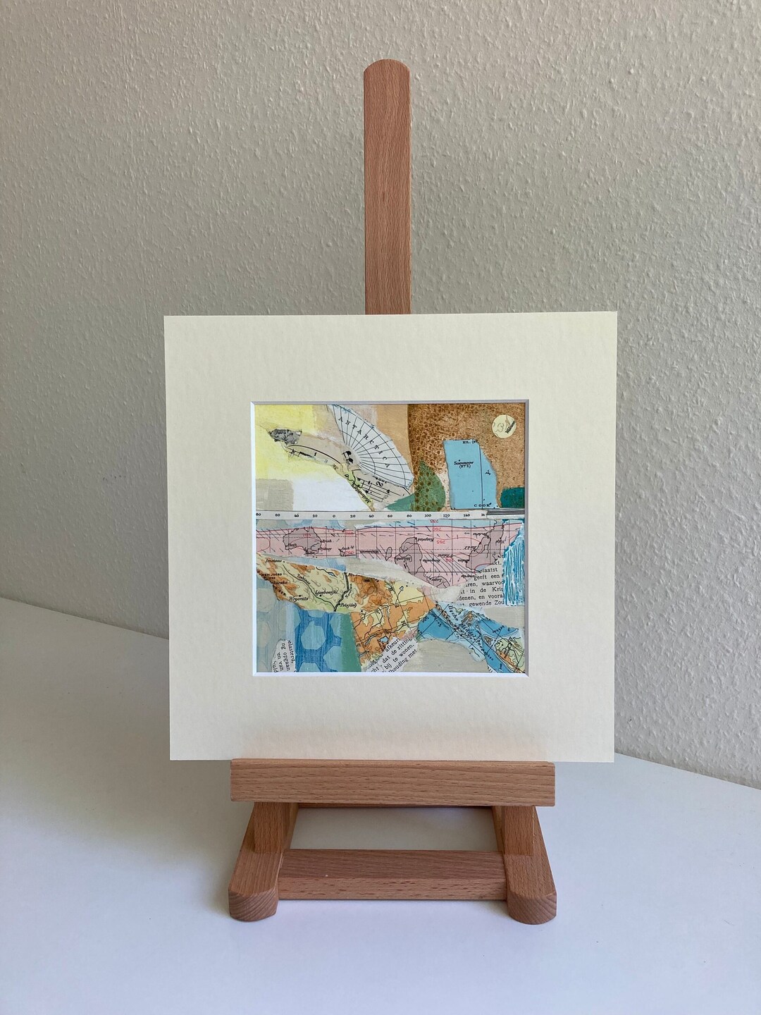 Abstract Mixed Media, Contemporary Art, Small Wall Art, Original ...