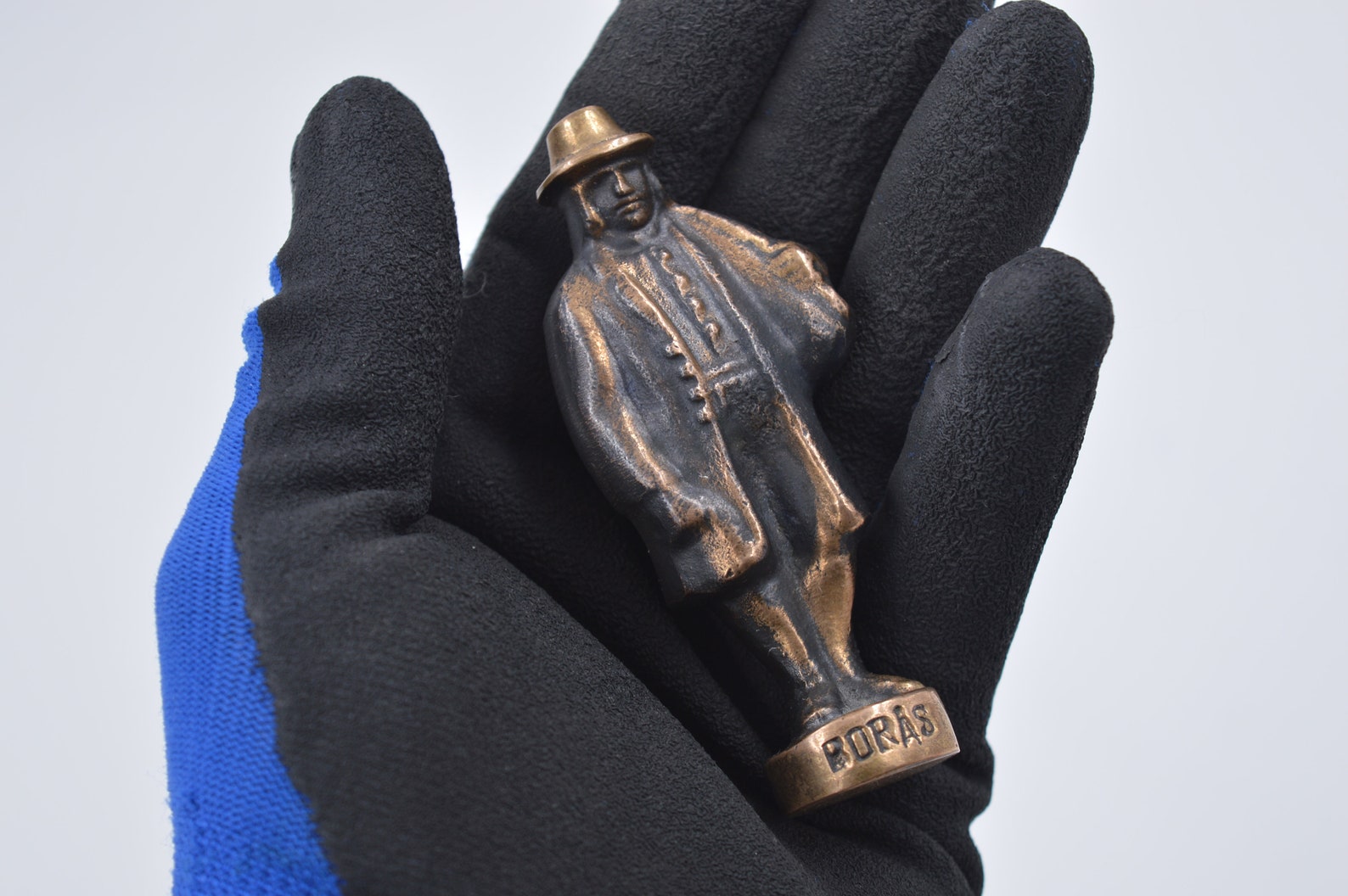 Vintage Copper Man Figurine From Boras borås the City in | Etsy