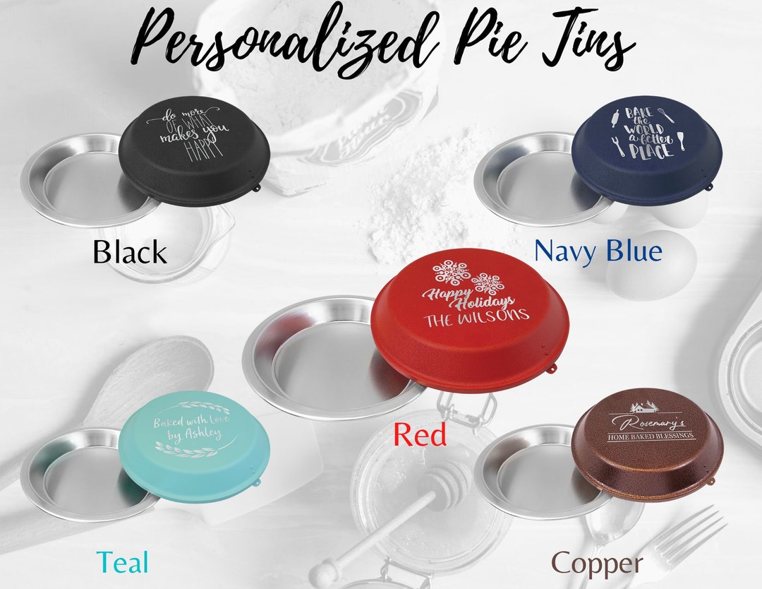Custom Engraved Pie Tins - Etsy