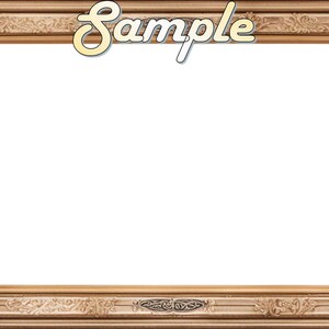 Set of 4 Digital Frames 1920 X 1080 PNG Files - Etsy