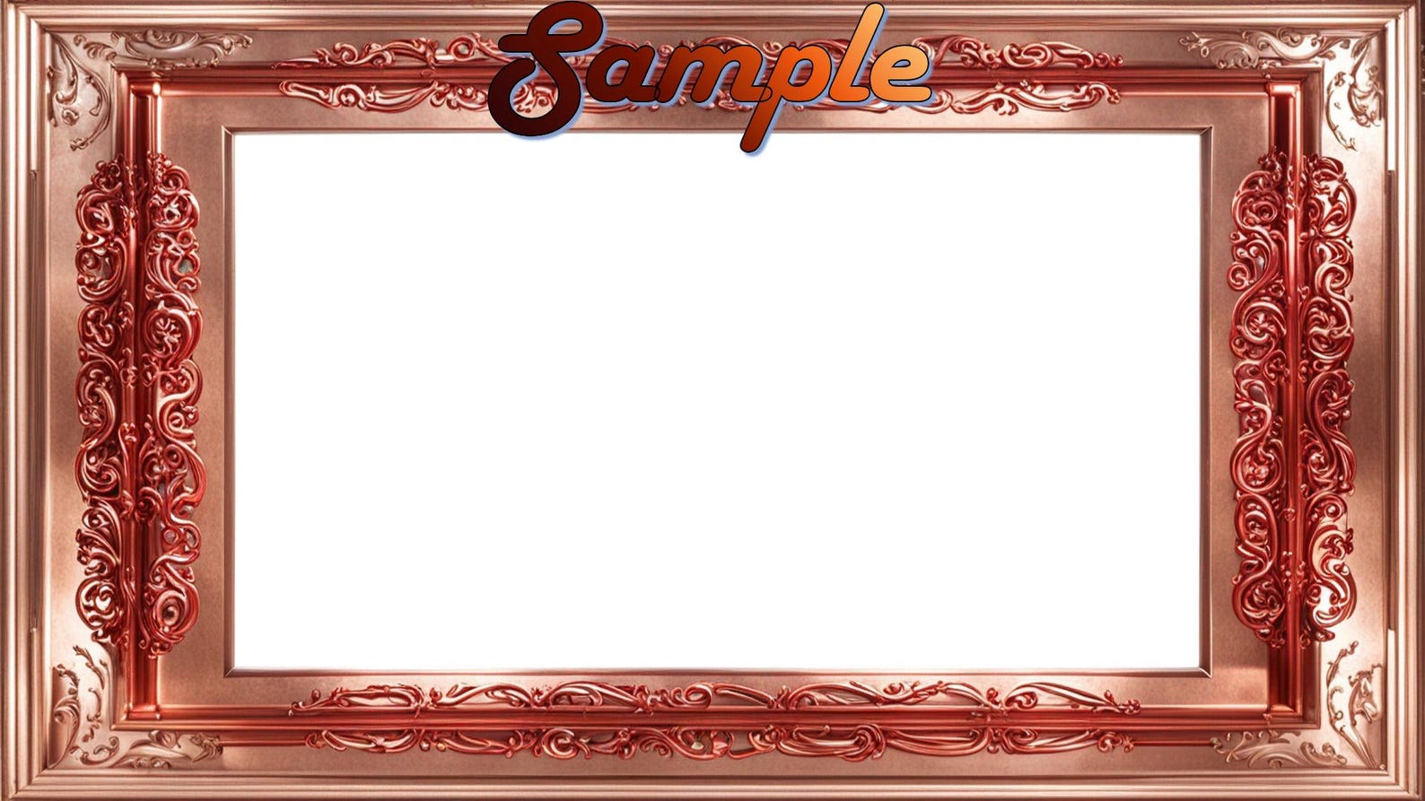 Set of 4 Digital Frames 1920 X 1080 PNG Files - Etsy