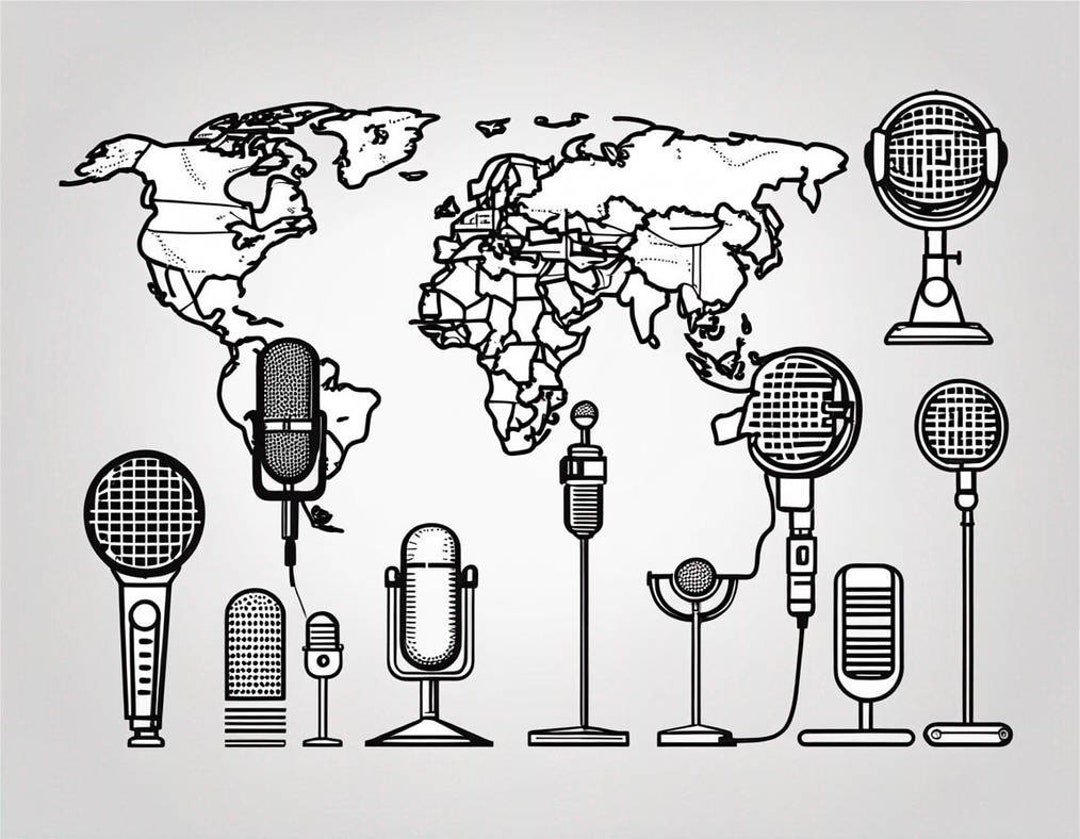 Broadcast to the World Coloring Page - Etsy