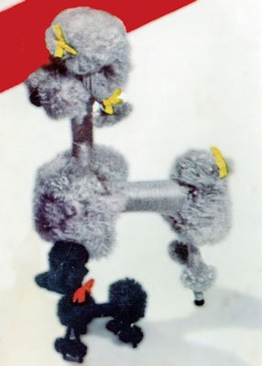 French Poodles Toy PDF Crochet Pattern - Etsy