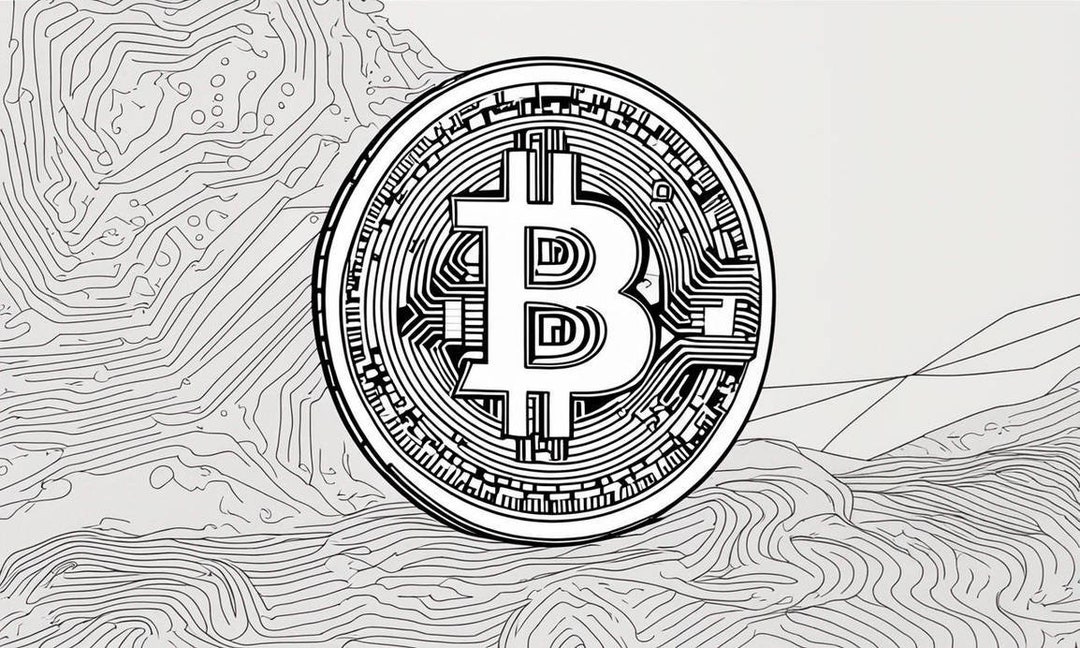 Bitcoin Cryptocurrency Coloring Page - Etsy