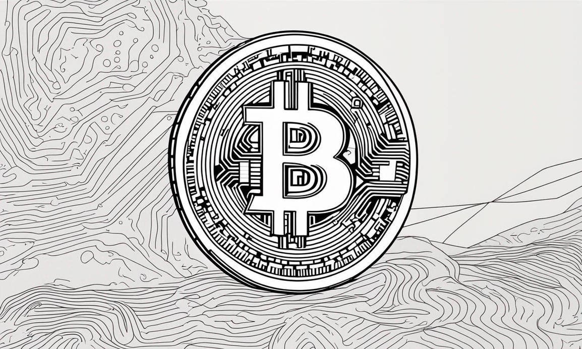 Bitcoin Cryptocurrency Coloring Page - Etsy