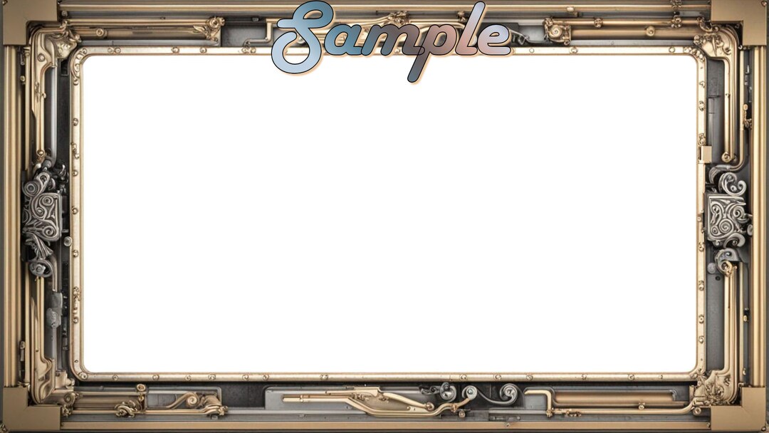 Set of 4 Digital Frames 1920 X 1080 PNG Files - Etsy