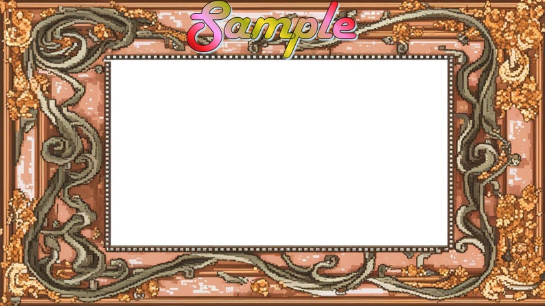 Set of 4 Digital Frames 1920 X 1080 PNG Files - Etsy