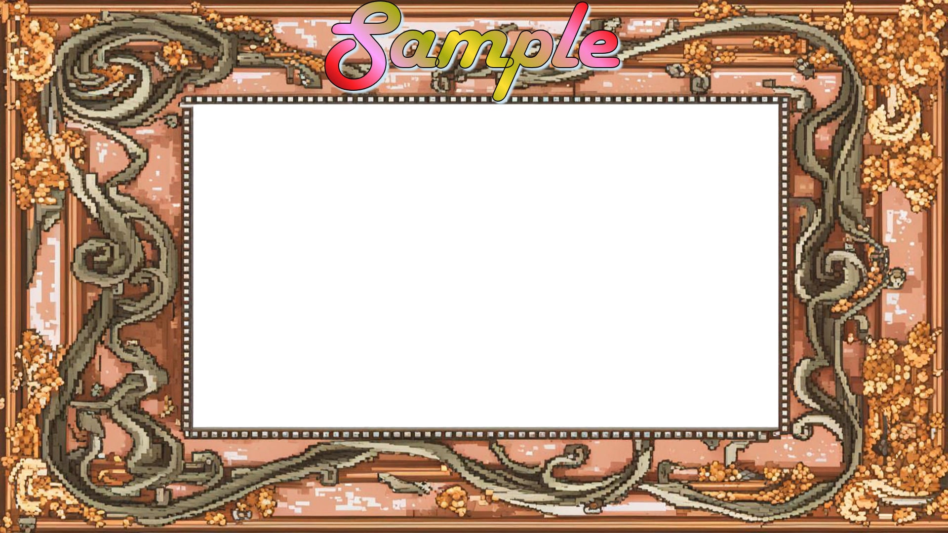 Set of 4 Digital Frames 1920 X 1080 PNG Files - Etsy