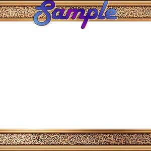 Set of 4 Digital Frames 1920 X 1080 PNG Files - Etsy